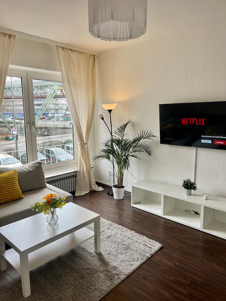 Stylisches Cityapt. Wlan, A46 5m - Wuppertal
