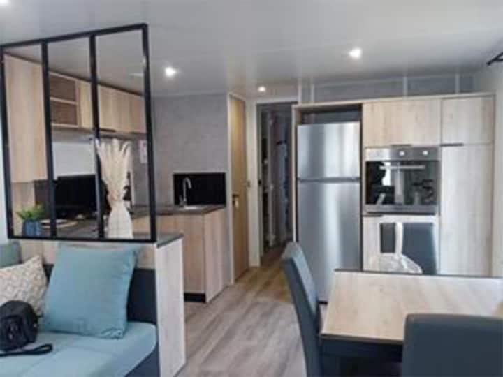 Camping Embruns Mobil Home Récent - Andernos-les-Bains