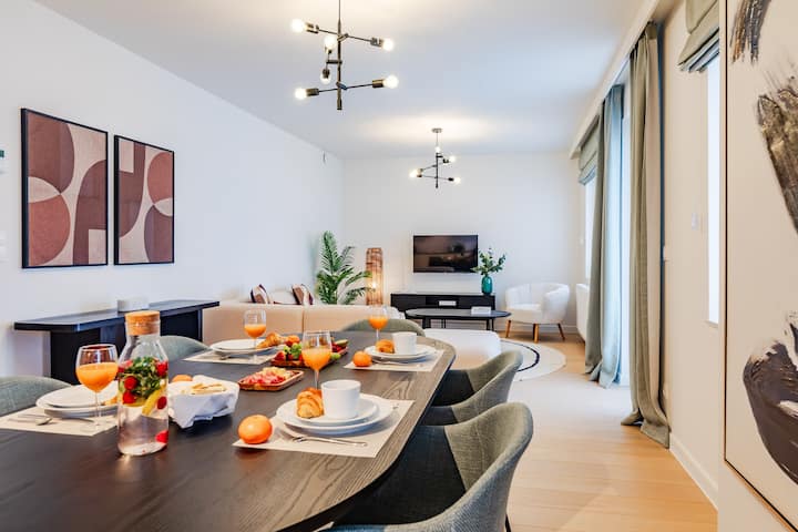 2br Apt Near Nato & Eu – Free Parking & Storage - Woluwe-Saint-Lambert