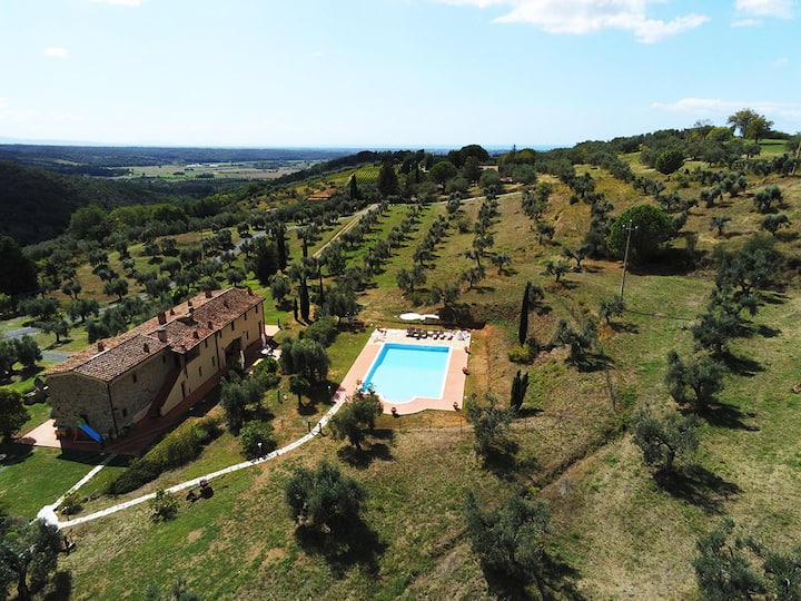 Immers In The Real Country. Near Beaches. Fab Pool - Cecina