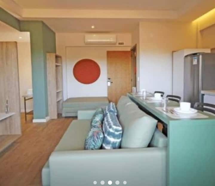 Apto Olímpia - Hot Beach Suítes! - Olímpia