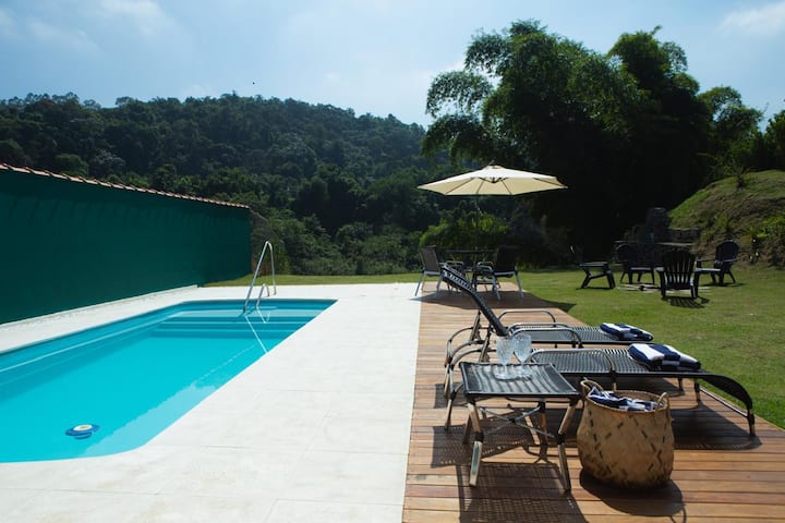 Refúgio Tranquilo Em Guararema! Piscina Aquecida - Guararema