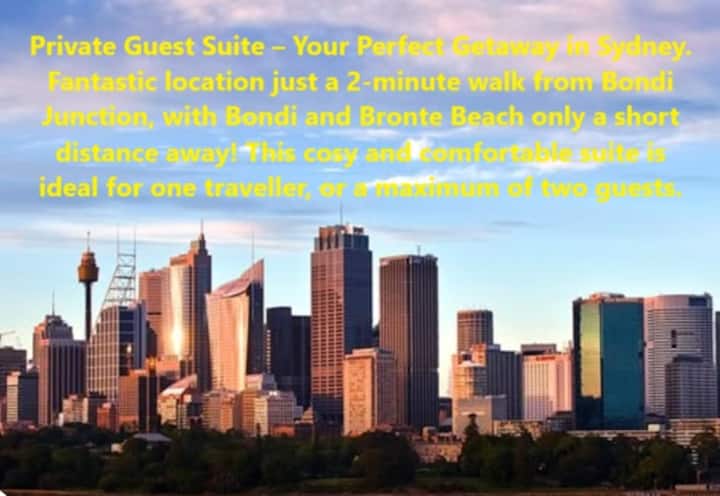 Bondi Jctn - Guest Suite Getaway - Sydney