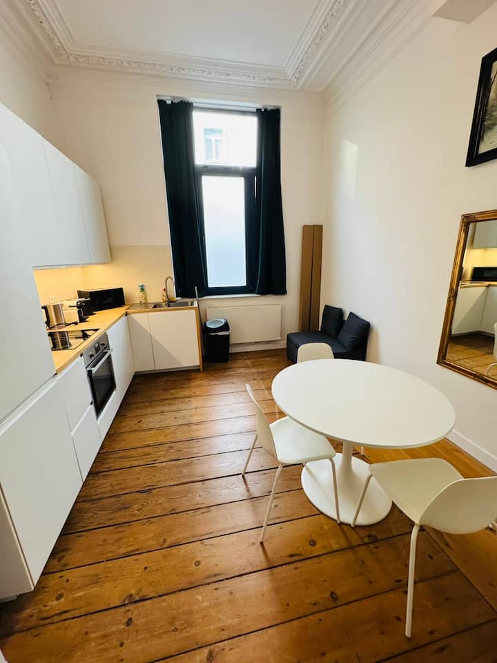 Haut Plafond Rénové Et Terrasse - Brussel