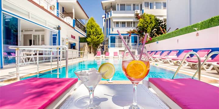 Merve Butik Otel     Super King Full Package - Didim