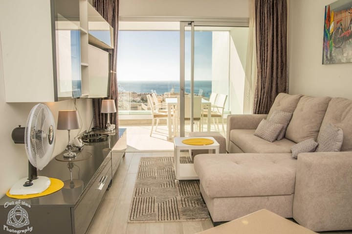 2br Ocean Garden Apt, Heated Pool, Ocean View - Adeje