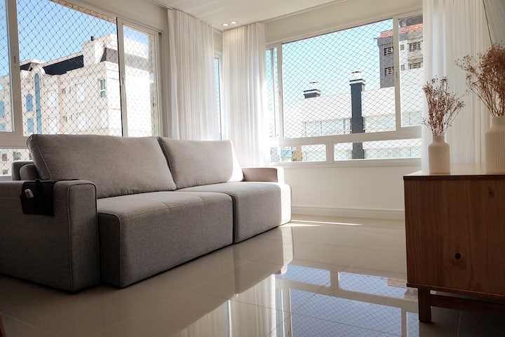 2dorm 200m Praia, 6 Pessoas, 1 Vaga, Melhor Bairro - Capão da Canoa