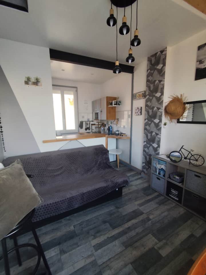 *Studio Rêve Salé* Vue Mer - Parking Gratuit - Cayeux-sur-Mer