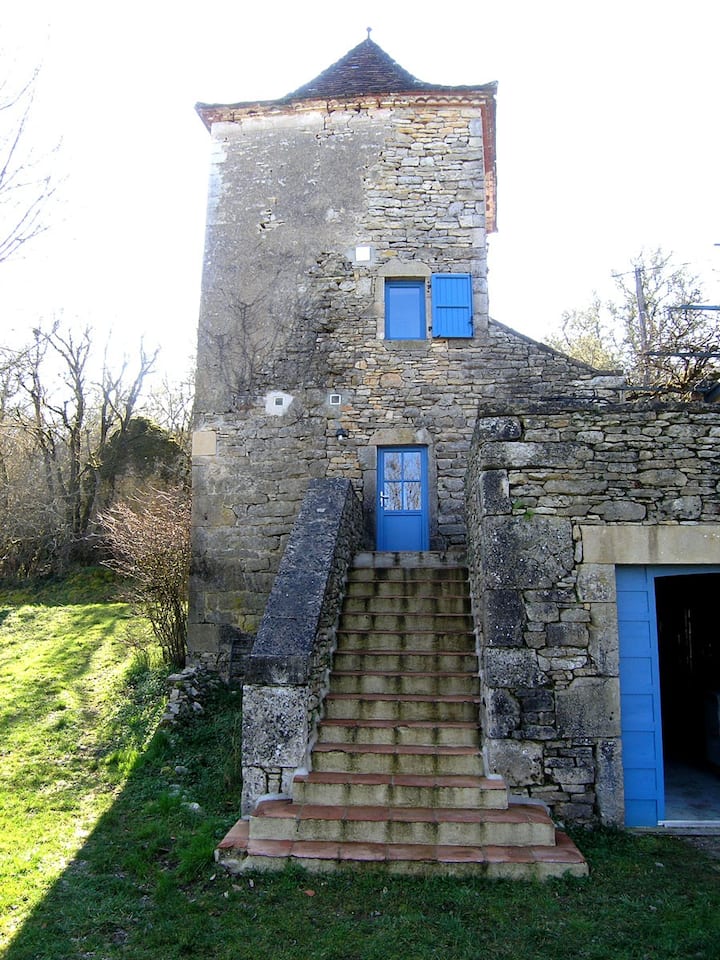 "Tiny House" Dans Un Pigeonnier Typique Du Lot - Saint-Cirq-Lapopie
