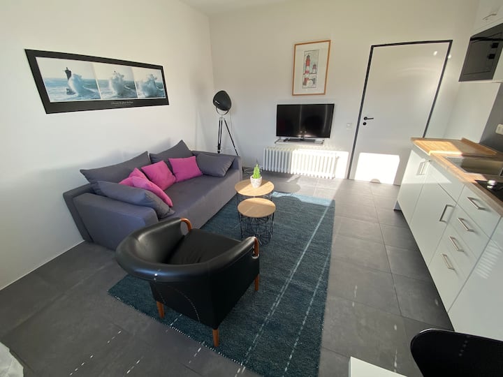 Niedliche Wohnung Mit Terrasse - Strande