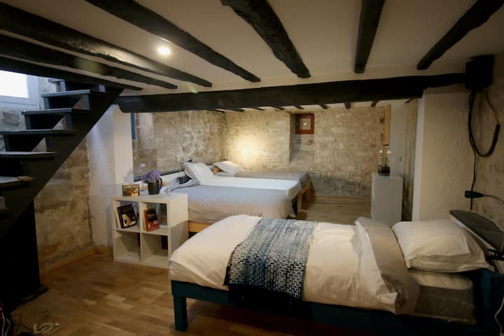 Dortoir 6pl Pour Grimpeurs-lit5 - Milly-la-Forêt