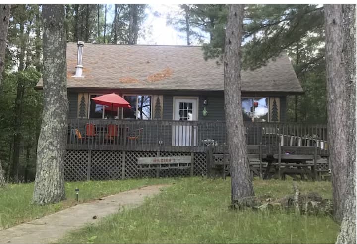 Lakefront ~ Whispering Pines Lodge - Wisconsin