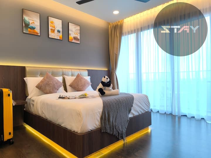 Almas Couple Cozy Premium Loft Netflix Bystay - シンガポール シティ