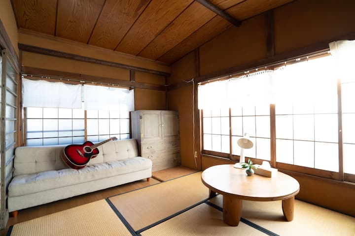 築94年、鎌倉の古民家　和風のお部屋　2階 Room B (文） - Kamakura