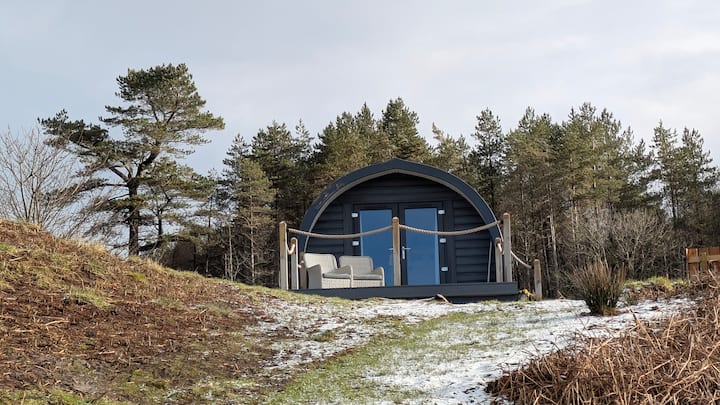 Herons Rest Pod 
By The Sea - Arisaig