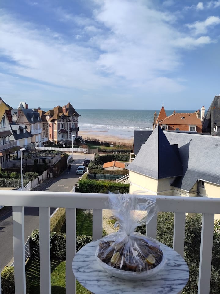 Vue Sur Mer à 50 M De La Plage - Blonville-sur-Mer