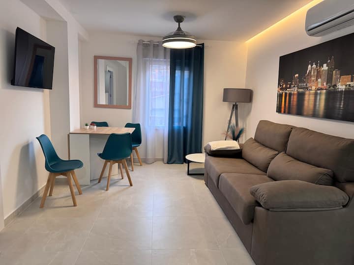 Apartamento Asia - ÁMplio, Céntrico Y Muy Luminoso - Almansa