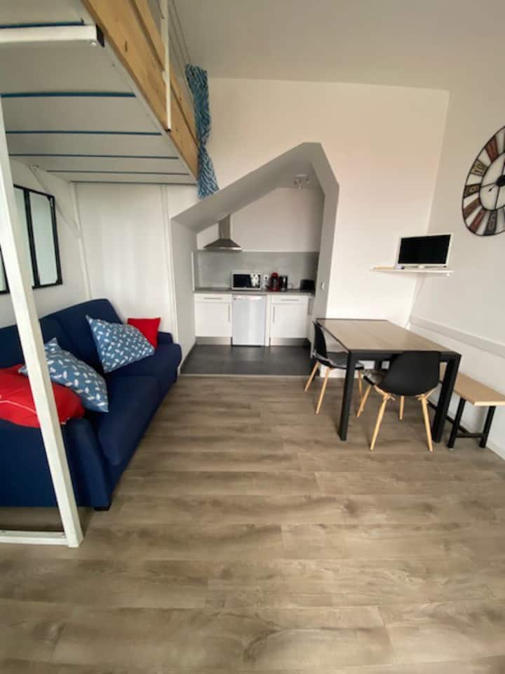Studio Avec Terrasse Vue Sur Mer - Plage de Riez