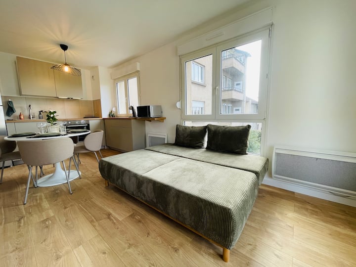 Metz Proche Gare 4pers Balcon Parking - Metz