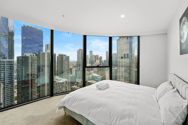 Premier Tower - Modern Cbd Apt On The 45th Floor! - Melbourne