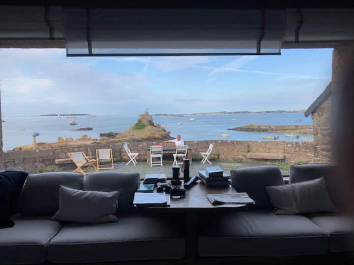 Maison D'exception Avec Vue Mer Panoramique - Ploubazlanec