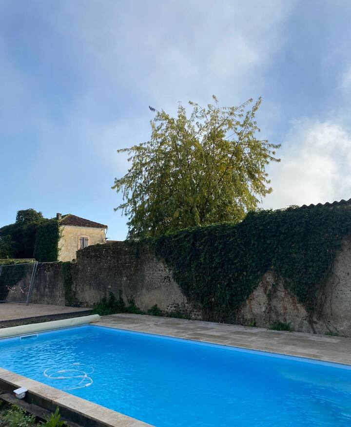 Maison Bourgeoise 4ch Piscine-spa - Aire-sur-l'Adour