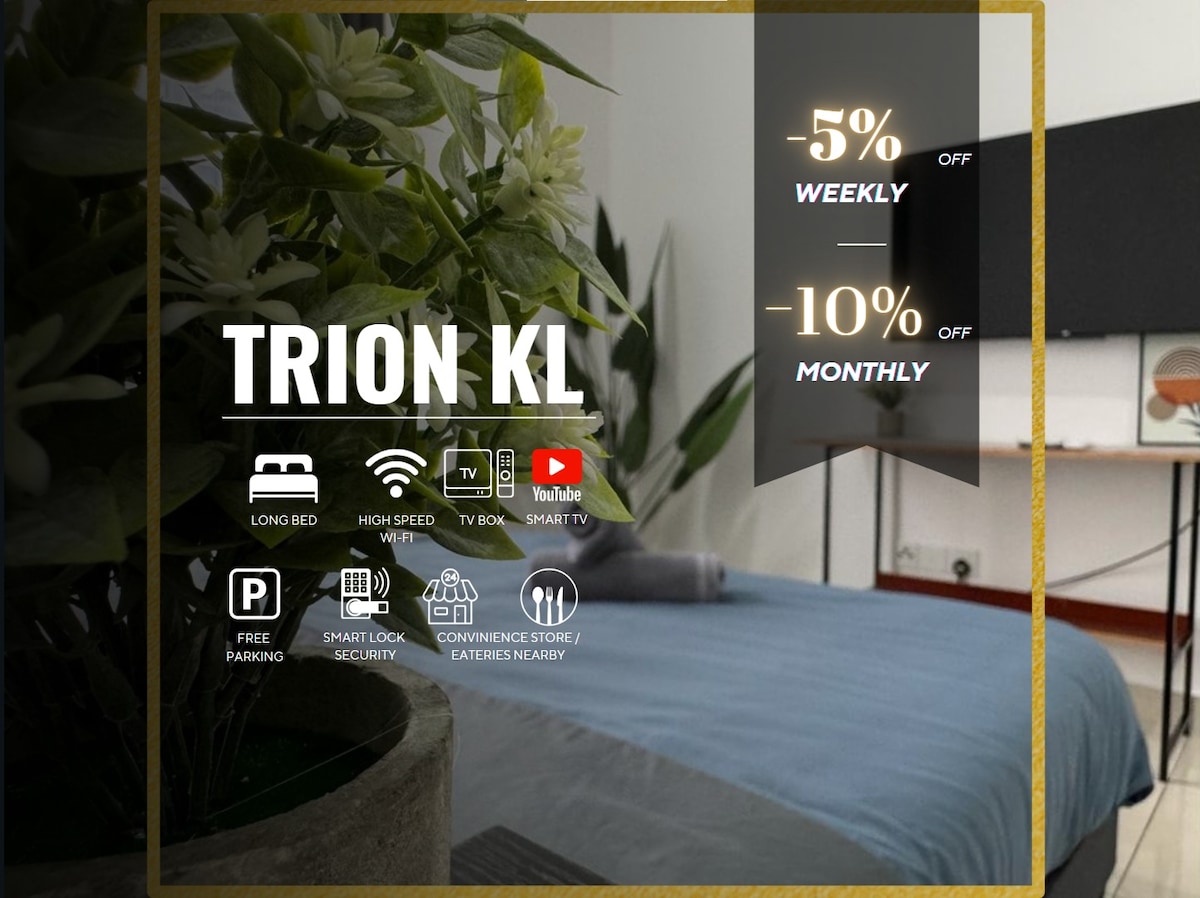 Liege 2PAX Studio Suite, Trion TRX [KLCC View] - Serviced apartments ...
