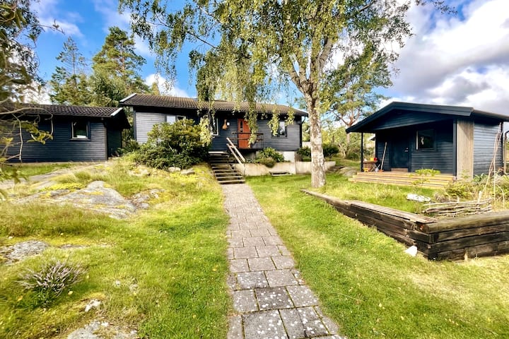 Fridfull Stuga Nära Havet Och Skogen - Onsala