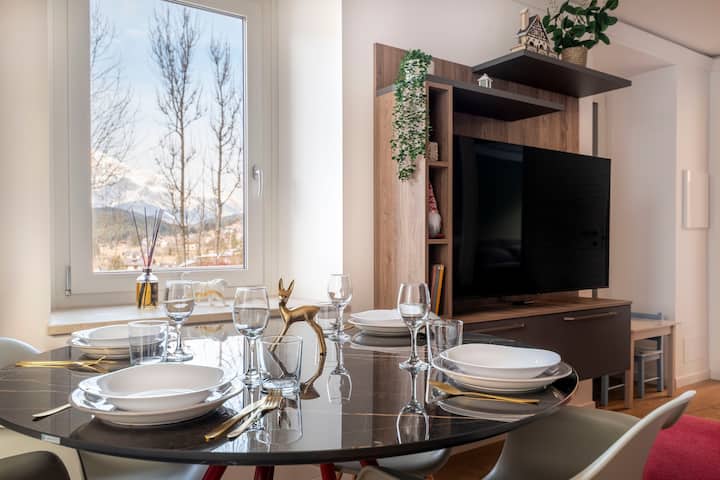 Dolomite Elegance: Chic Flat In San Vito Di Cadore - San Vito di Cadore
