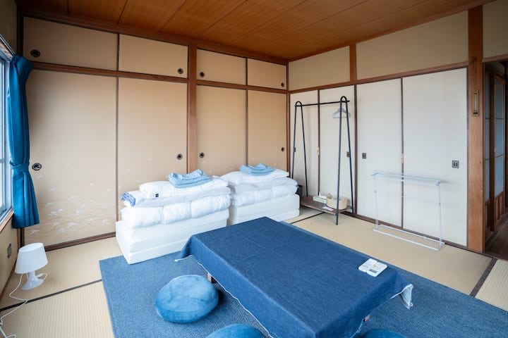 デニムの聖地”児島”のゲストハウス_room-b - Kurashiki