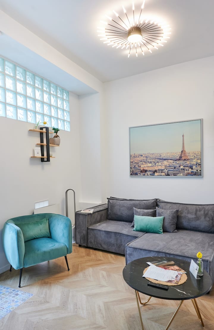 Appartement Moderne à Paris | 2 Chambres - Paris