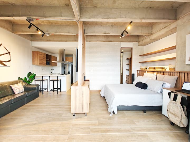 ¡Best Loft*opn Ktchn*near Top Restaurants & Cafés! - Medellín