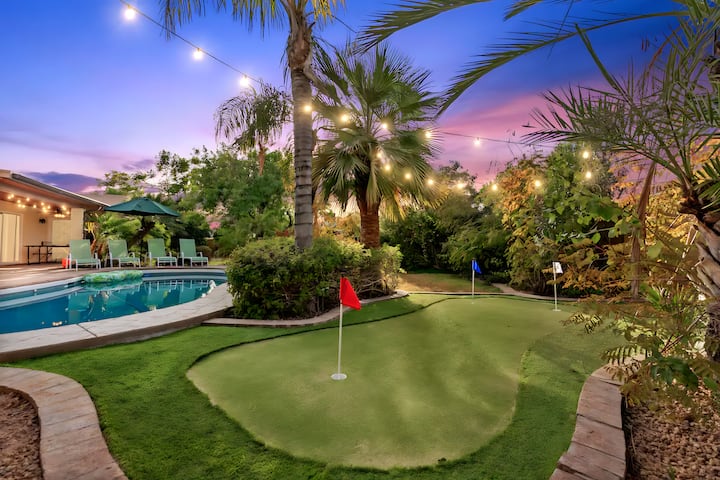 Scottsdale Heated Pool House | Hot Tub, Fire Pit! - Phoenix, AZ