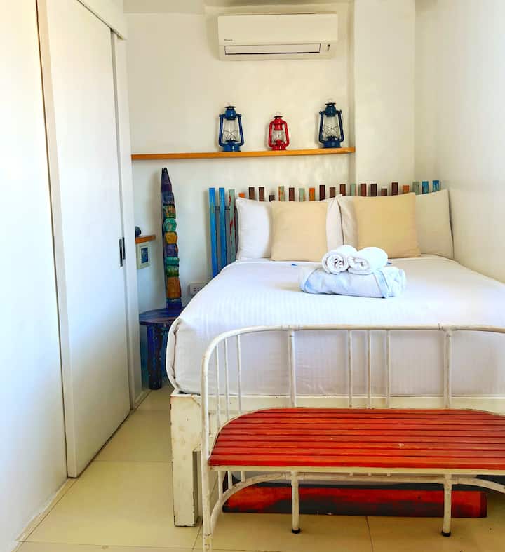 Cozy 2-3pax Hotel Room At Station 1 White Beach - Malay