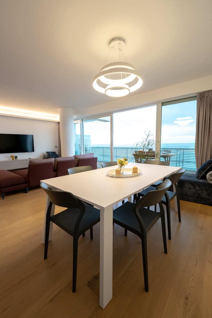 The Terrace On The Sea | Seafront | Garage | Wi-fi - Civitanova Marche