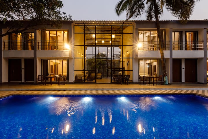 Lux Private Pool/garden Villa, Chef! Baya Resorts - Matheran