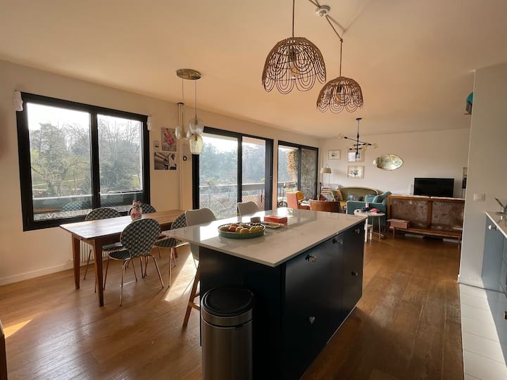 Apt Vue Buttes Chaumont-5/6 Pers-calme Et Confort - Paris