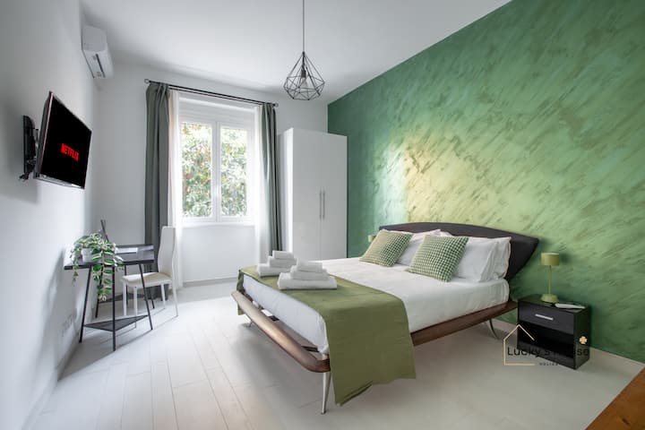 [Lucky's House] 400m To Metro A, 6-8pax, A/c, Roma - Castel Gandolfo