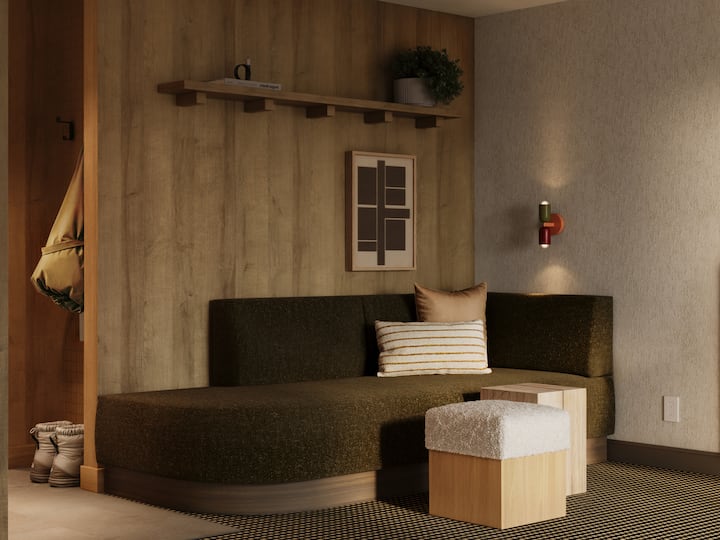 The Kenrick: Deluxe King Room With Steam Shower - Banff