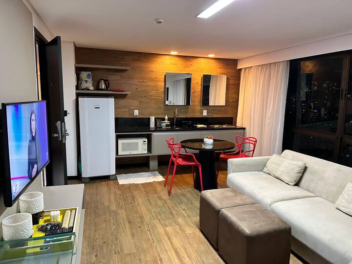 Flat Maravilhoso Em Boa Viagem - Recife