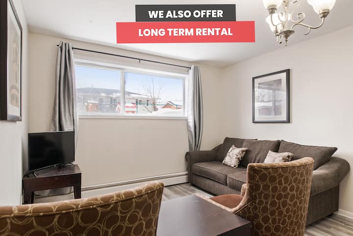 P2 Ap3 - Nice&clean 2 Bedrooms 1km Nbcc Moncton - モンクトン