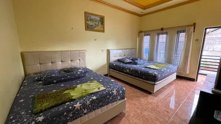 Family Room With Ac @ Hotel Malinda Pangandaran - Pangandaran