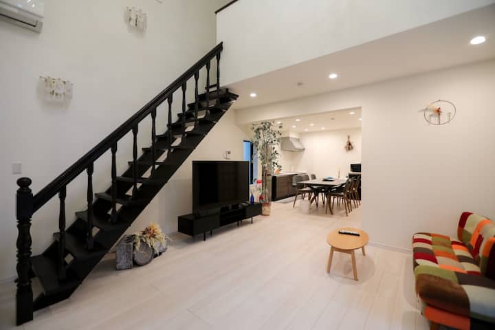 天然温泉・個室サウナ癒しの貸切宿・箱根温泉別邸白鷺・箱根の絶景と共に最大8名宿泊可! - Hakone