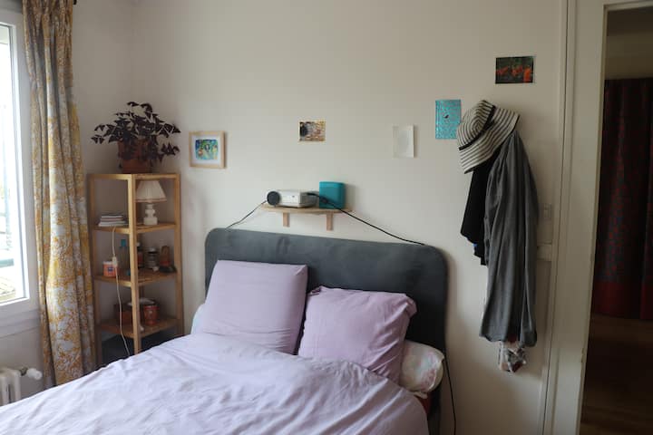 Chambre Donnant Sur Jardin. - Rennes