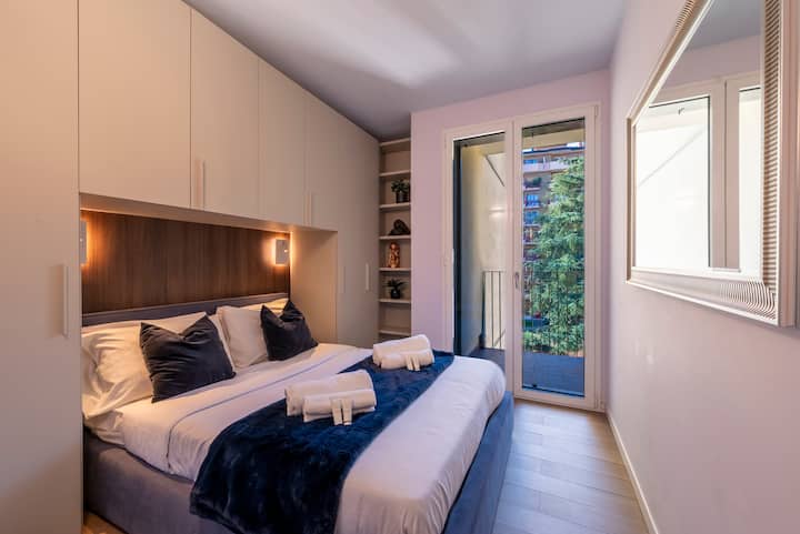 [Duomo Design] One-bedroom Apartment– Wifi- A/c - Milan
