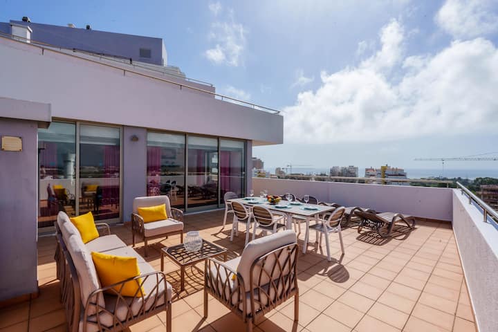 Spectacular 2 Bed Apartment, Big Terrace, Sea View - Portimão