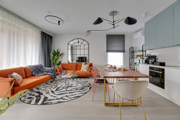 2 Premium Apartments | For 16 People | Parking - Gdańsk