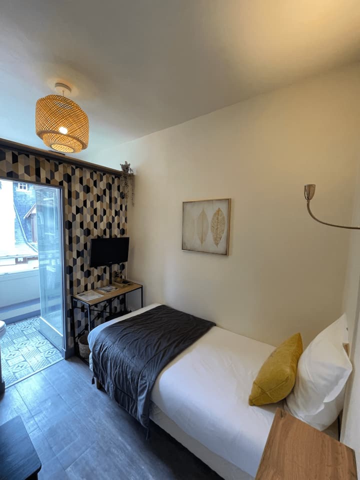 Chambre Individuelle - Hôtel Le Trouville - Trouville-sur-Mer