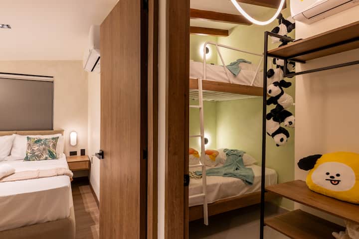 Zen Family Apartment Ac | Laureles Central | Kids - 메데인