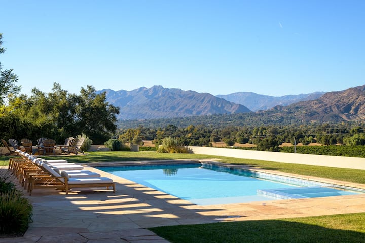 Ojai Family Retreat: Pool+views - Ojai, CA
